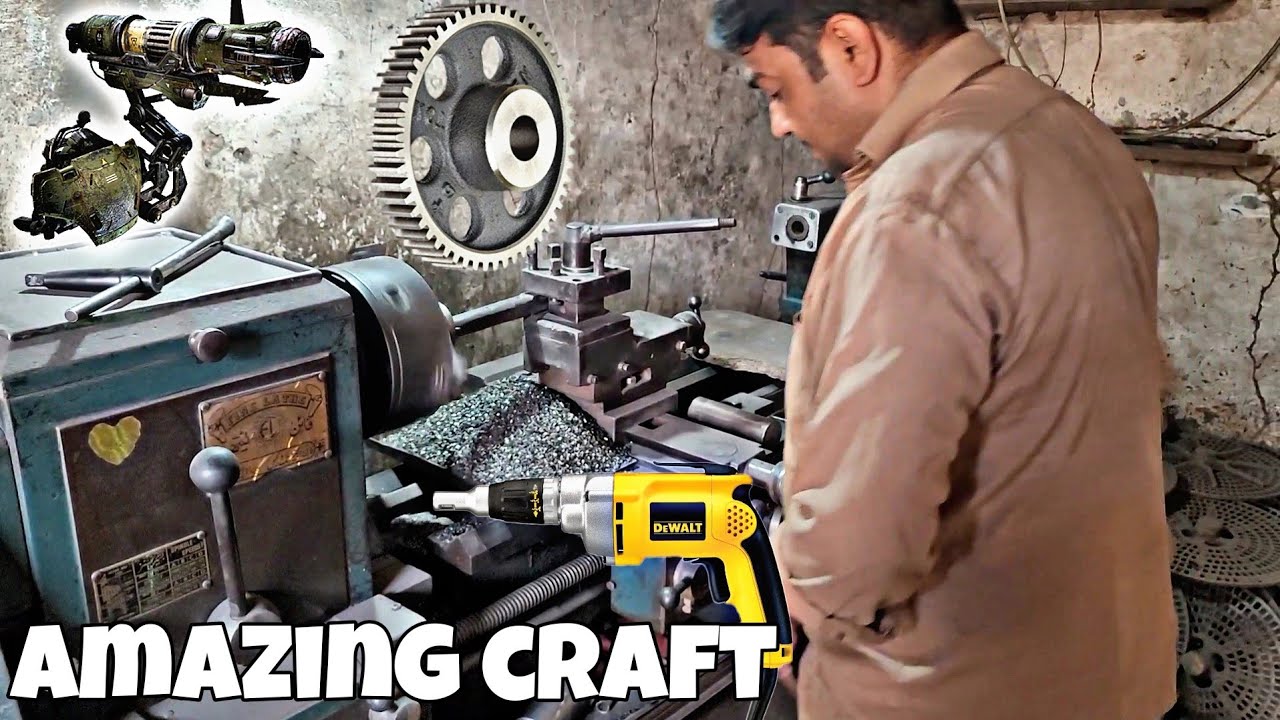 kharad machine chalana sikhe_lathe machine kaise chalana sikhe - YouTube