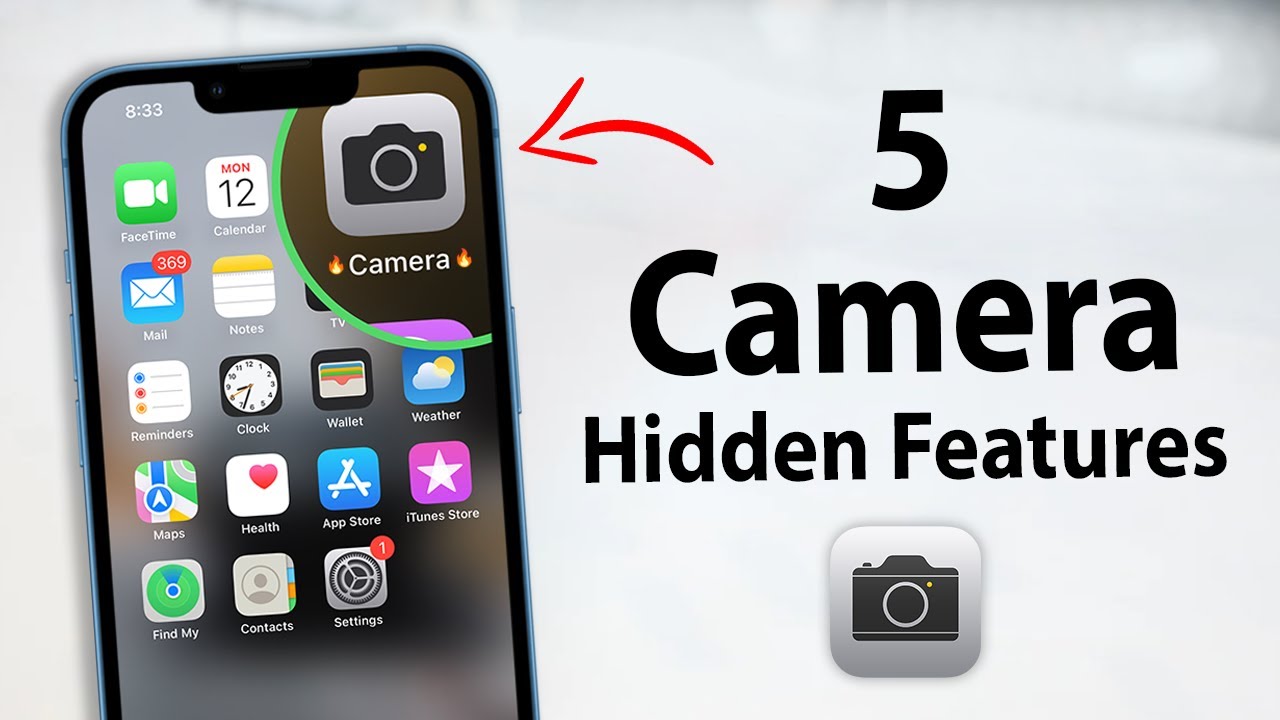 5 iPhone Camera Hidden Features - Tricks & Tips (iOS 16)🔥🔥 - You Didn't ...