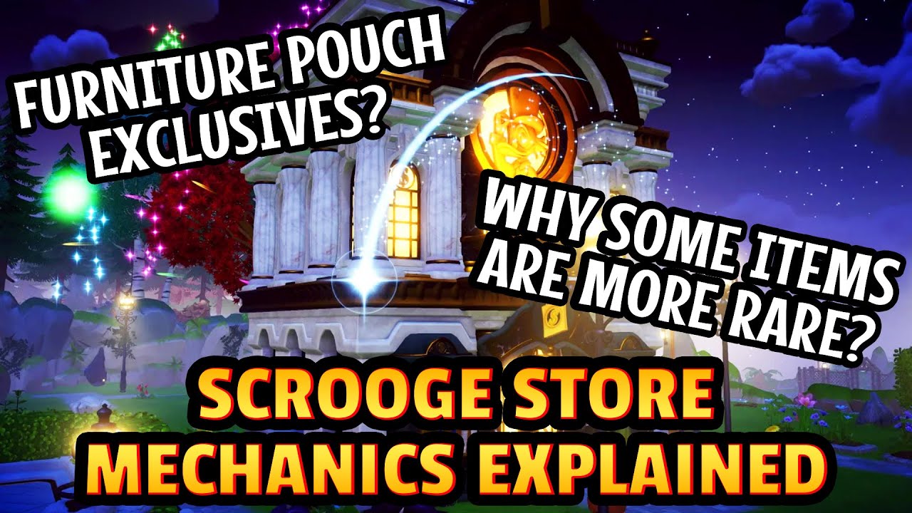 Dreamlight Valley. Scrooge Store is SOLVED. Rare Items Explained ...