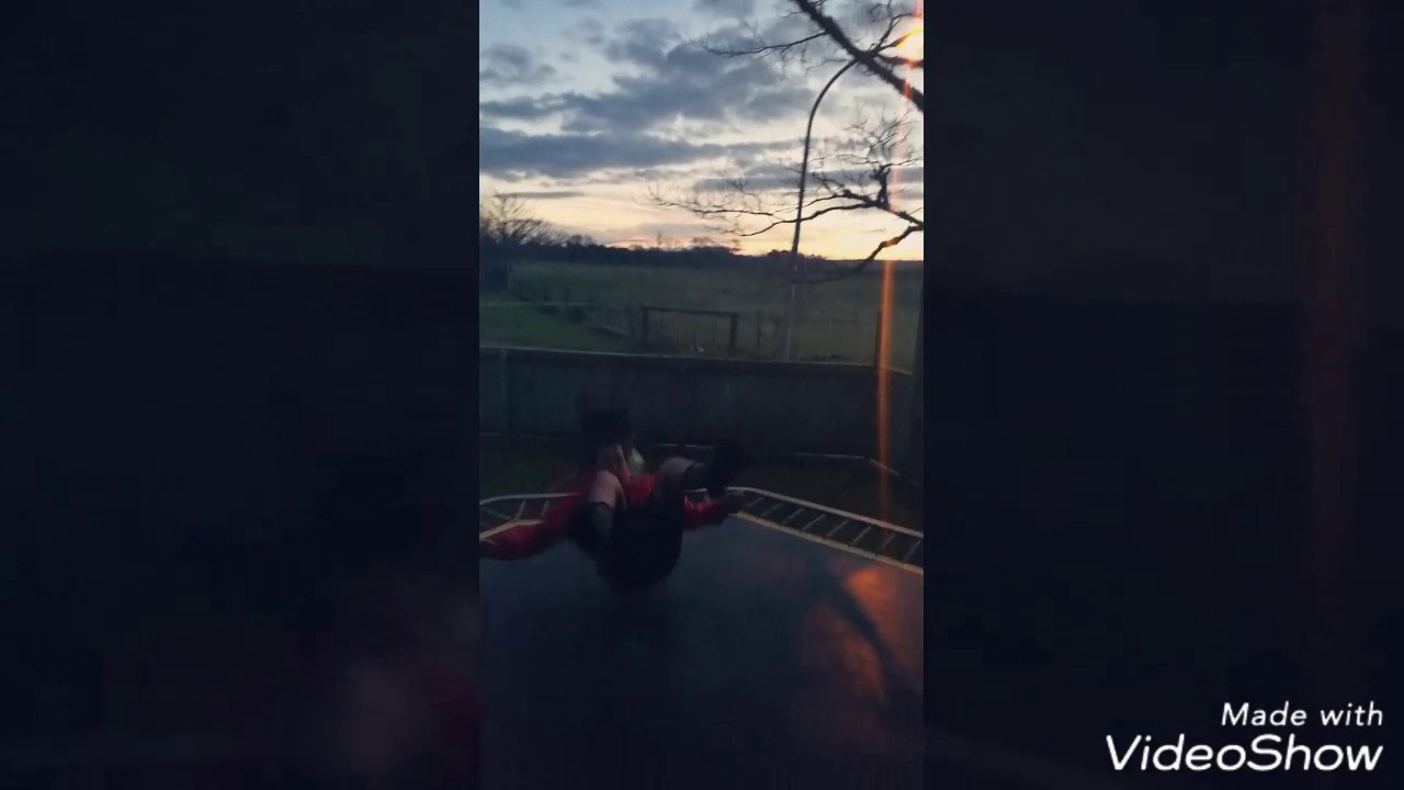 Insane Backyard Flip Montage!!! Fails and funny MOMENTS!?! - YouTube
