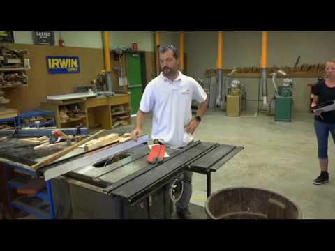 Table Saw Basics 1 - YouTube