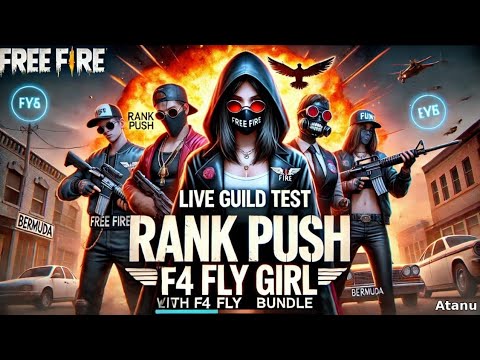 f4 fly girl live is live🧚 custom challenge for pro players only 😁 guild ...