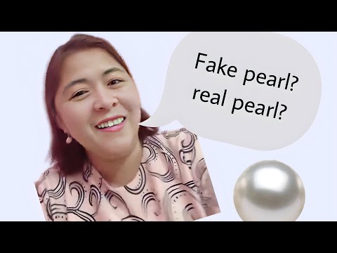 Real pearl? or Fake pearl?paano nga ba malaman?