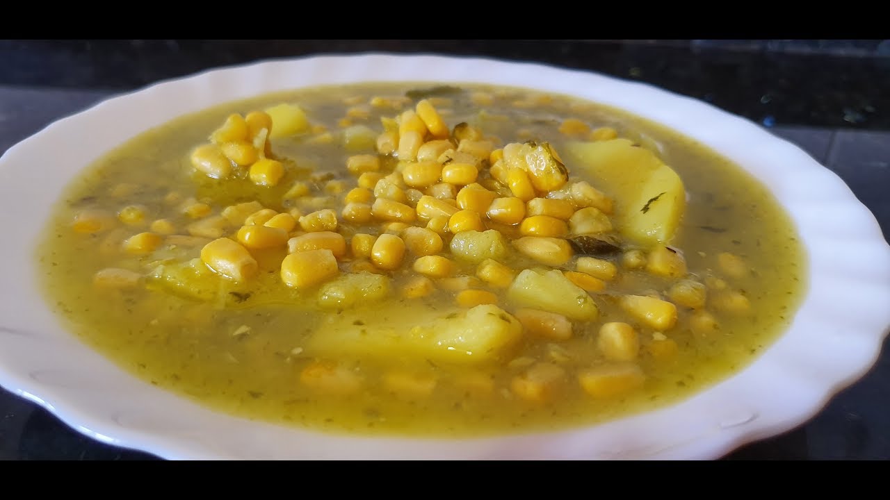 Como hacer Caldo de Millo Casero y Natural - YouTube