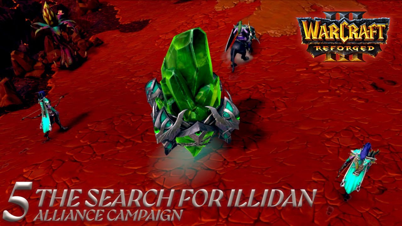 Warcraft 3 The Frozen Throne Reforged: The Search for Illidan | HARD ...