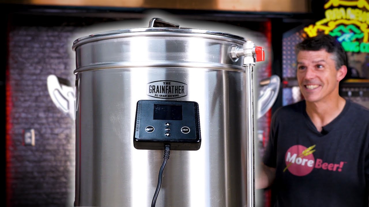 WHAT TO KNOW About the GRAINFATHER G40 Brewing System | MoreBeer! - YouTube