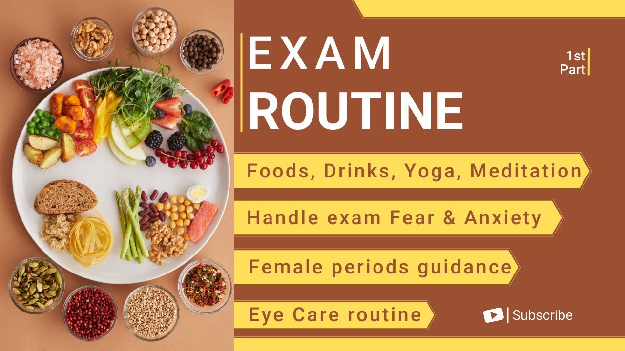 Exam Day complete Routine | Part - 1 | Foods and Drinks for exams ...
