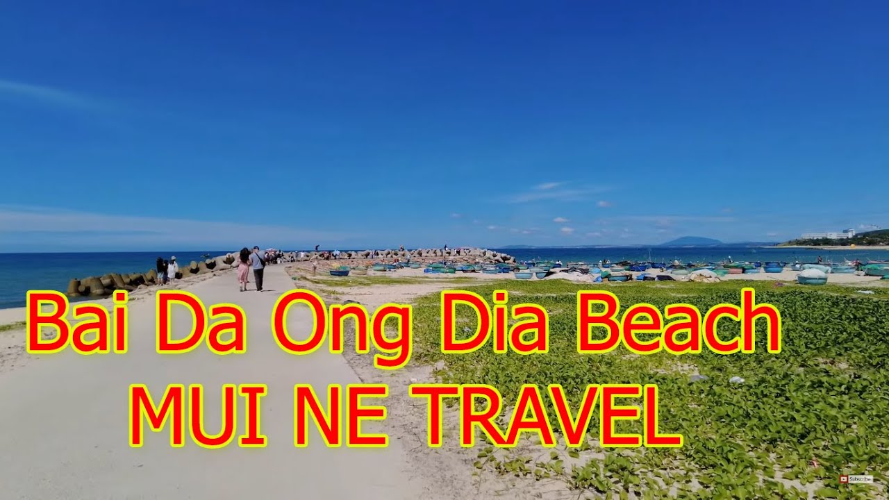 Bai Da Ong Dia Beach, Mui ne, Phan Thiet Viet Nan - YouTube