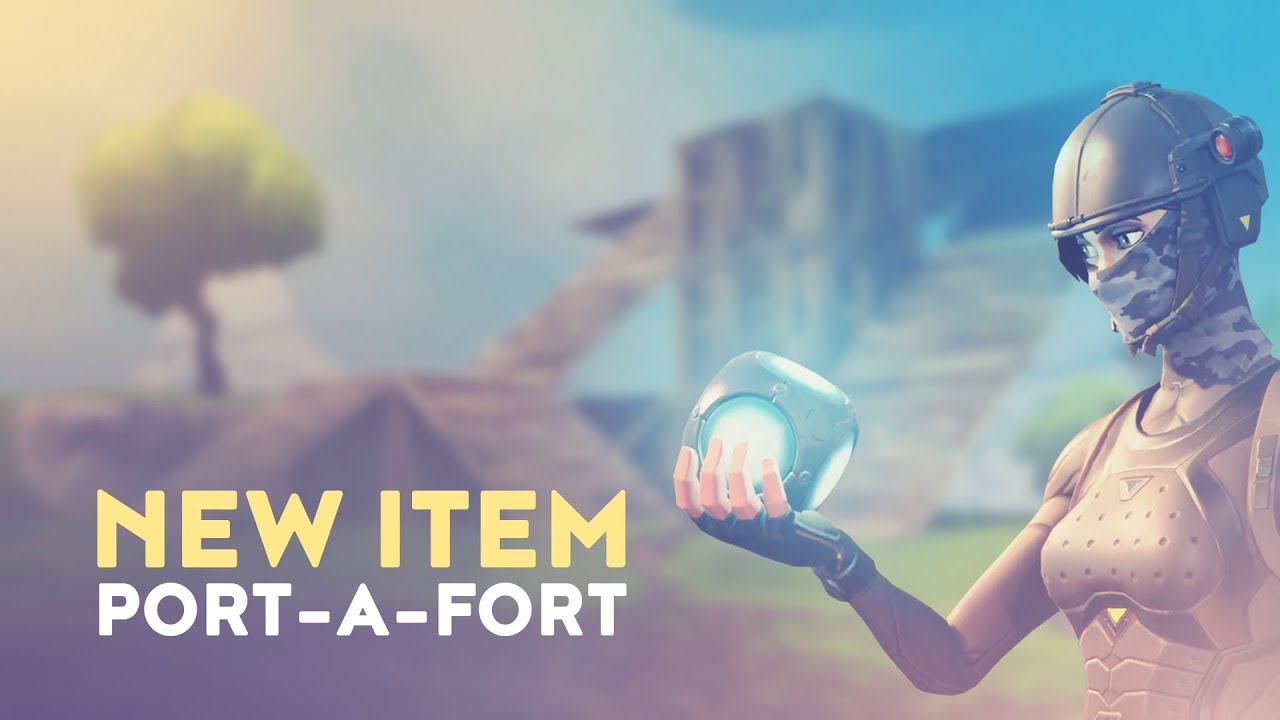 PORT-A-FORT + NEW REPLAY SYSTEM (Fortnite Battle Royale) - YouTube