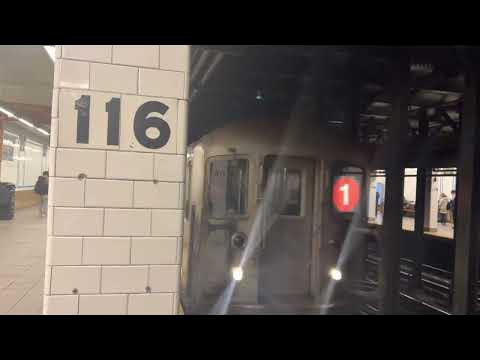 1 train at 116th Street - YouTube