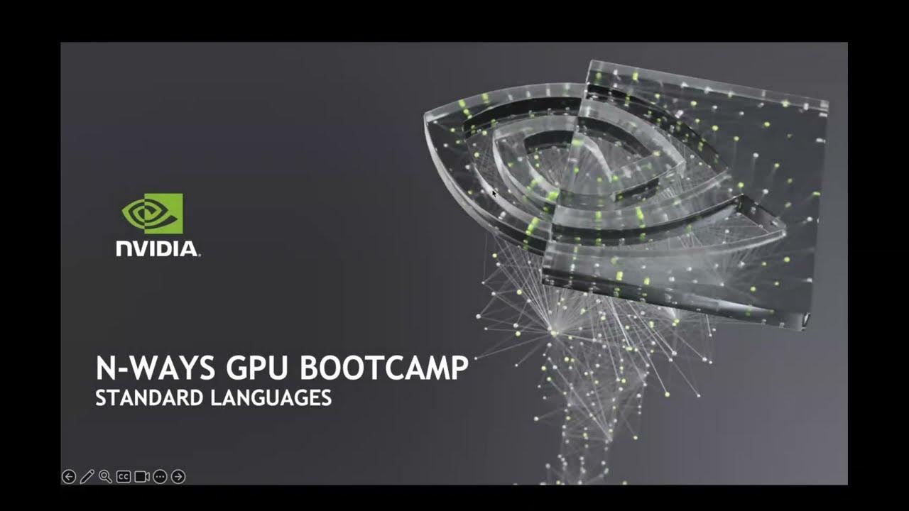 第207回 講習会「UTokyo N-Ways to GPU Programming Bootcamp」＜その3＞ - YouTube