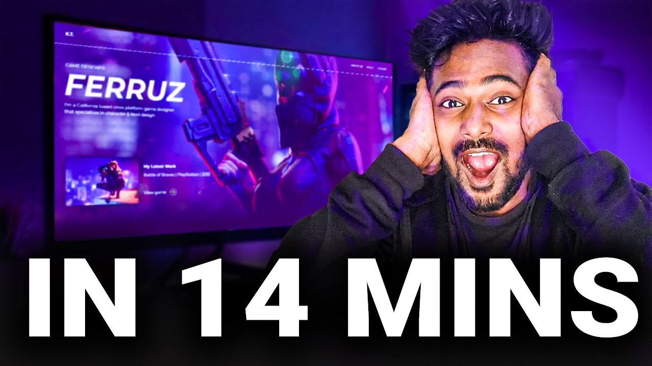 I created my Freelance Game Designer Portfolio for FREE using NO CODE ...