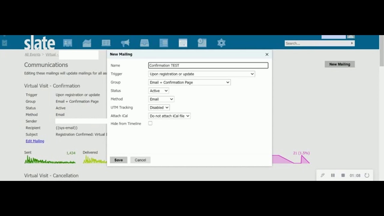 Step 6 Creating Template Communications - YouTube