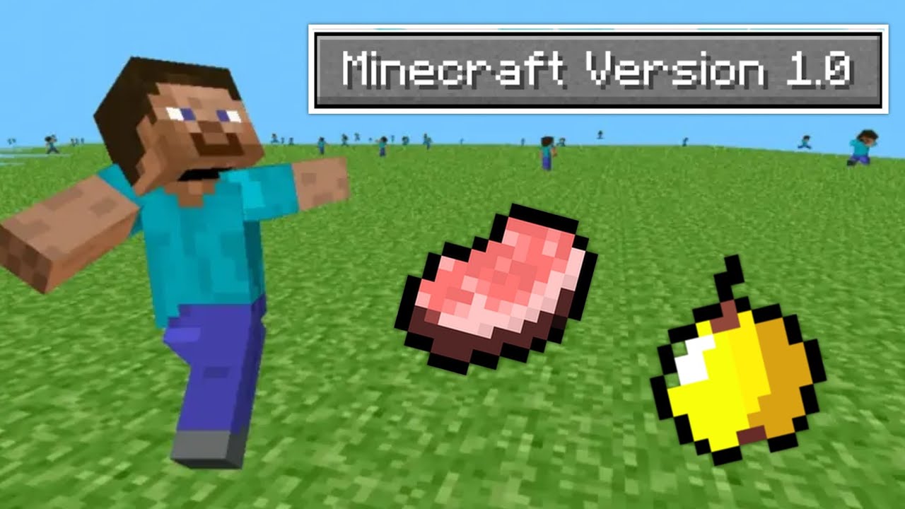 I Played The First Ever Version Of Minecraft - YouTube