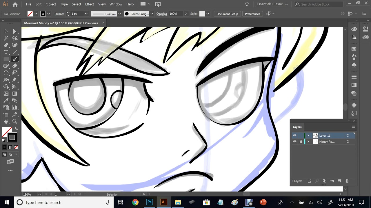Mer-May Speed Drawing Day 01: Mandy (Fusionfall Ver.) - YouTube