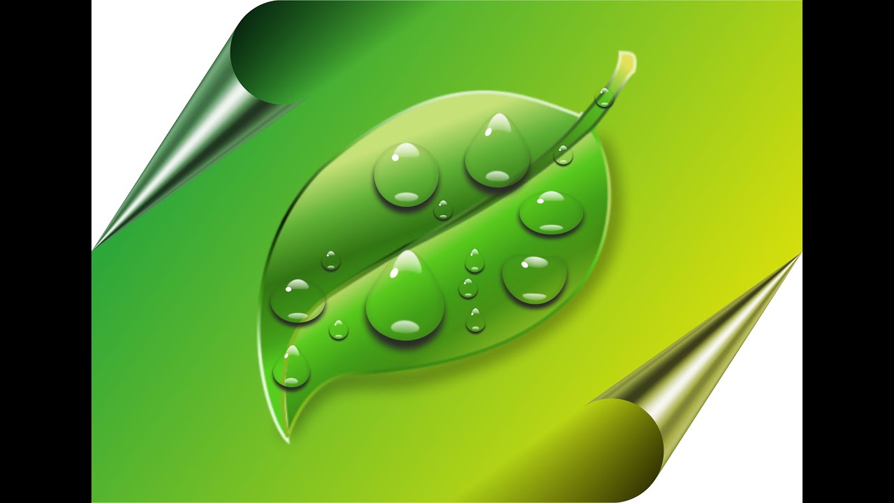 Water Drop Effect In Corel Draw How To Create Water Drop Coreldraw Tutorial