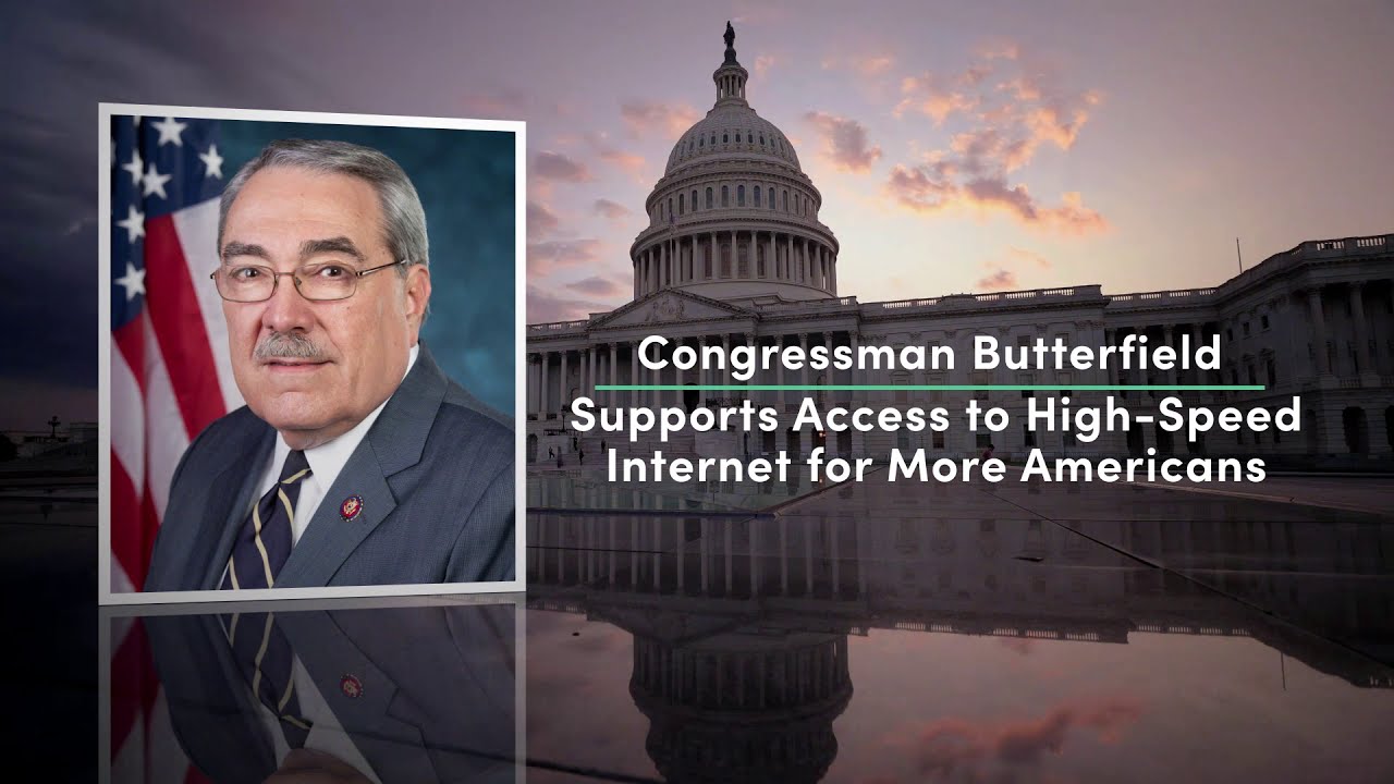 Thank You, Congressman Butterfield - YouTube