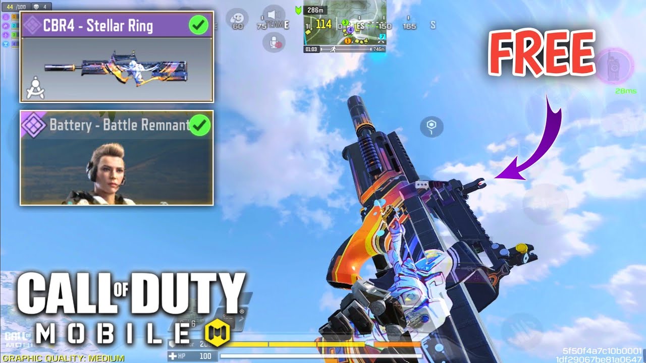 *FREE* CBR4 - Stellar Ring & Battery - Battle Remnant Battle Royale ...