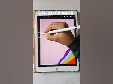 How to draw Simple Wallpaper in Procreate #27 - YouTube