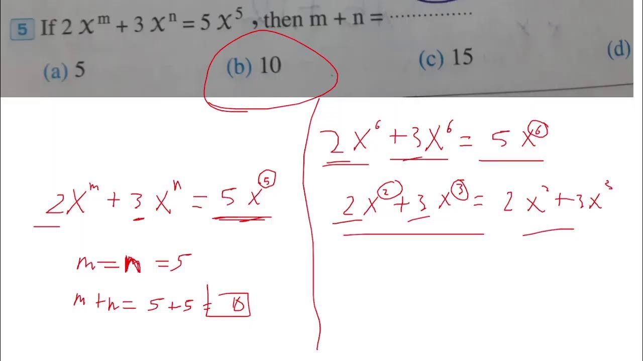 Math Prep 2 First term Algebra Questions & Answers - YouTube