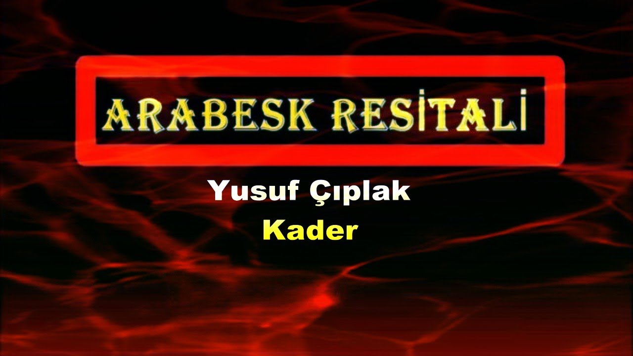 Yusuf Çıplak - Kader (Kaliteli Kayıt) - YouTube