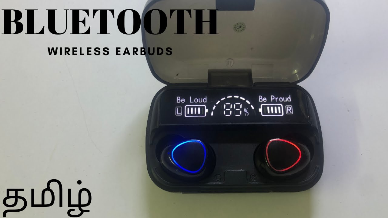 BLUETOOTH WIRELESS EARBUDS TAMIL - YouTube