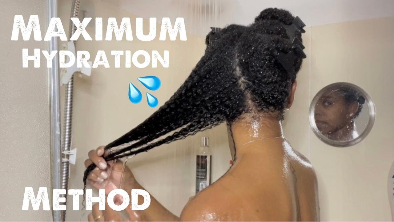 MAXIMUM HYDRATION METHOD | Type 4 Hair - YouTube