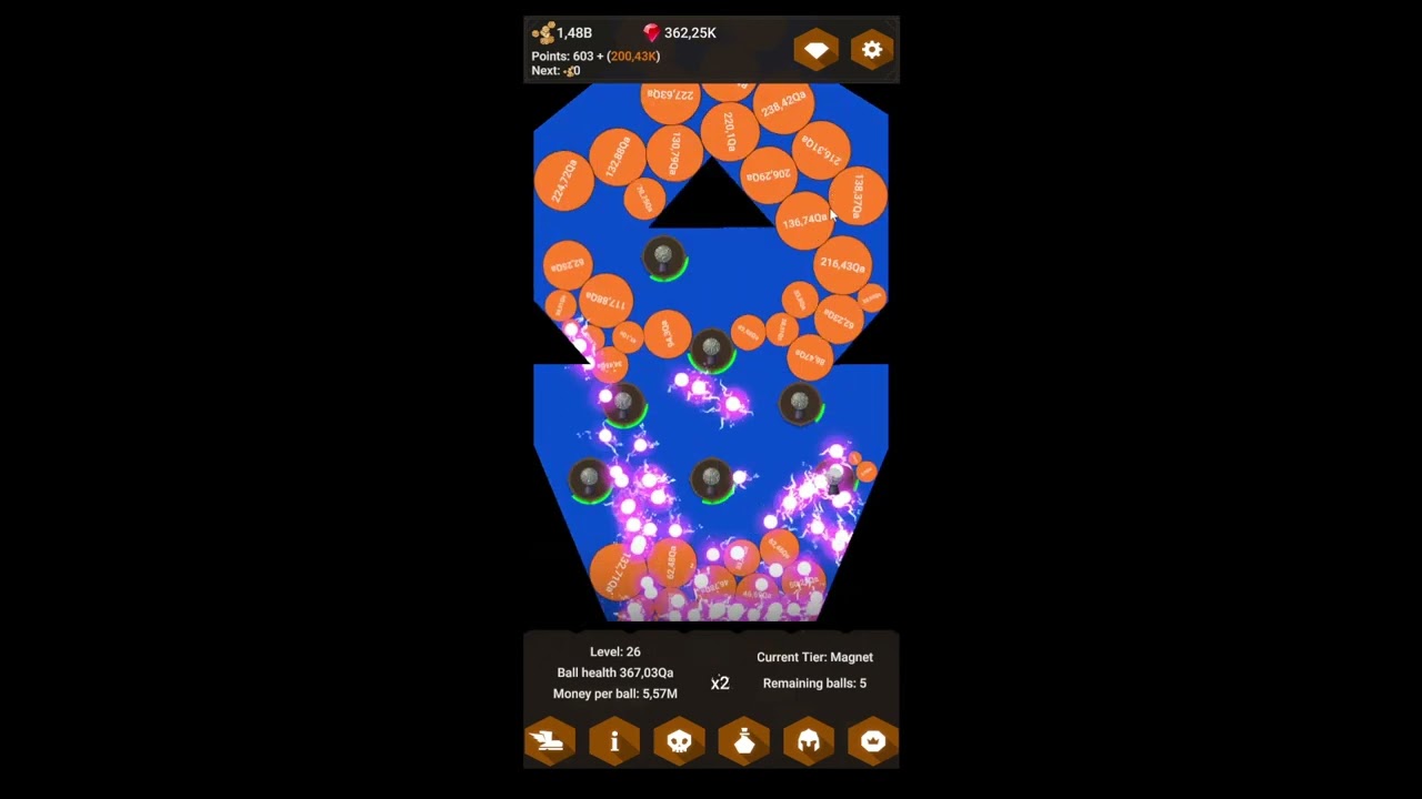 Tower Ball - Incremental Tower Defense - Ep 14: Magnet Tier is so Hard ...