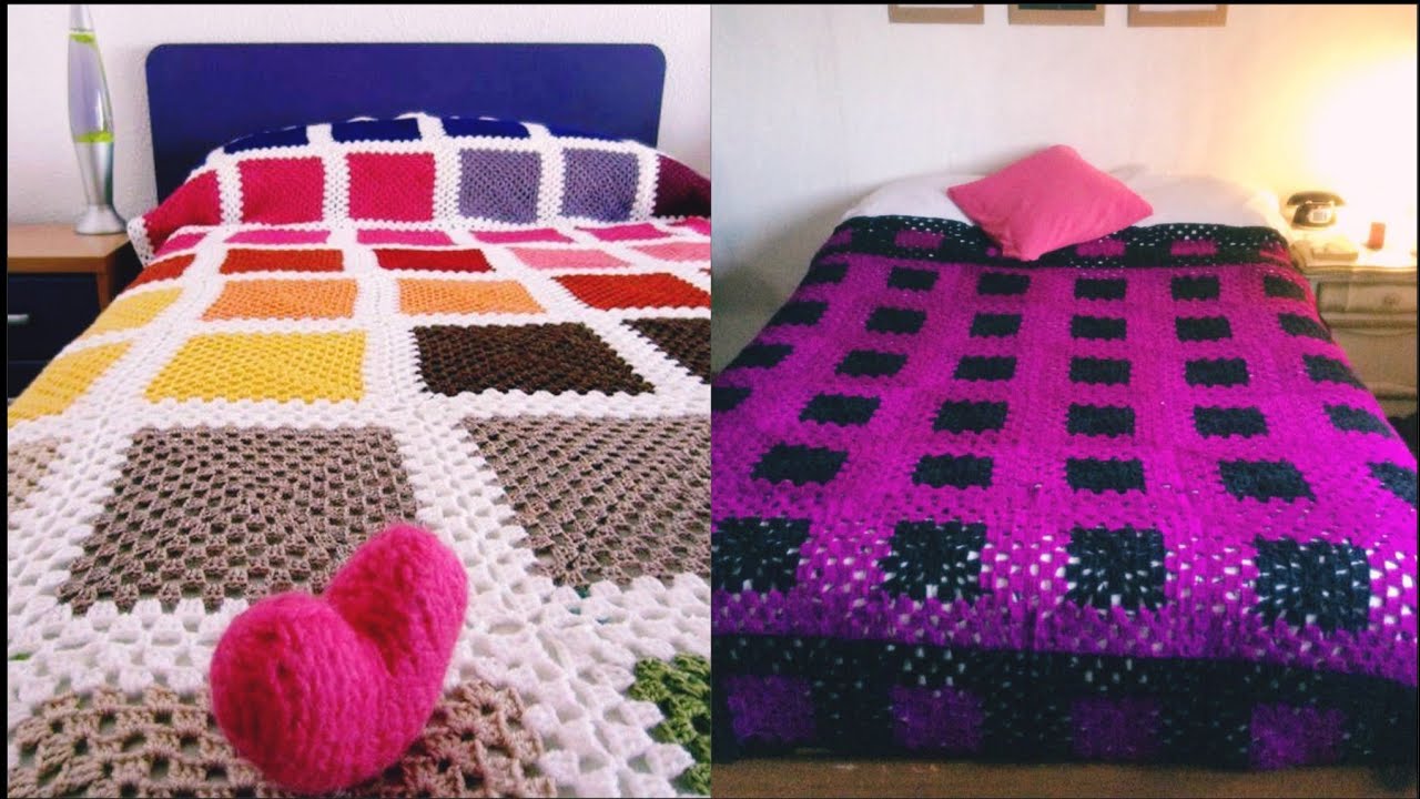 Fabulous Crocheting Work Of Beautiful Bedsheet Designs Free Patterns ...