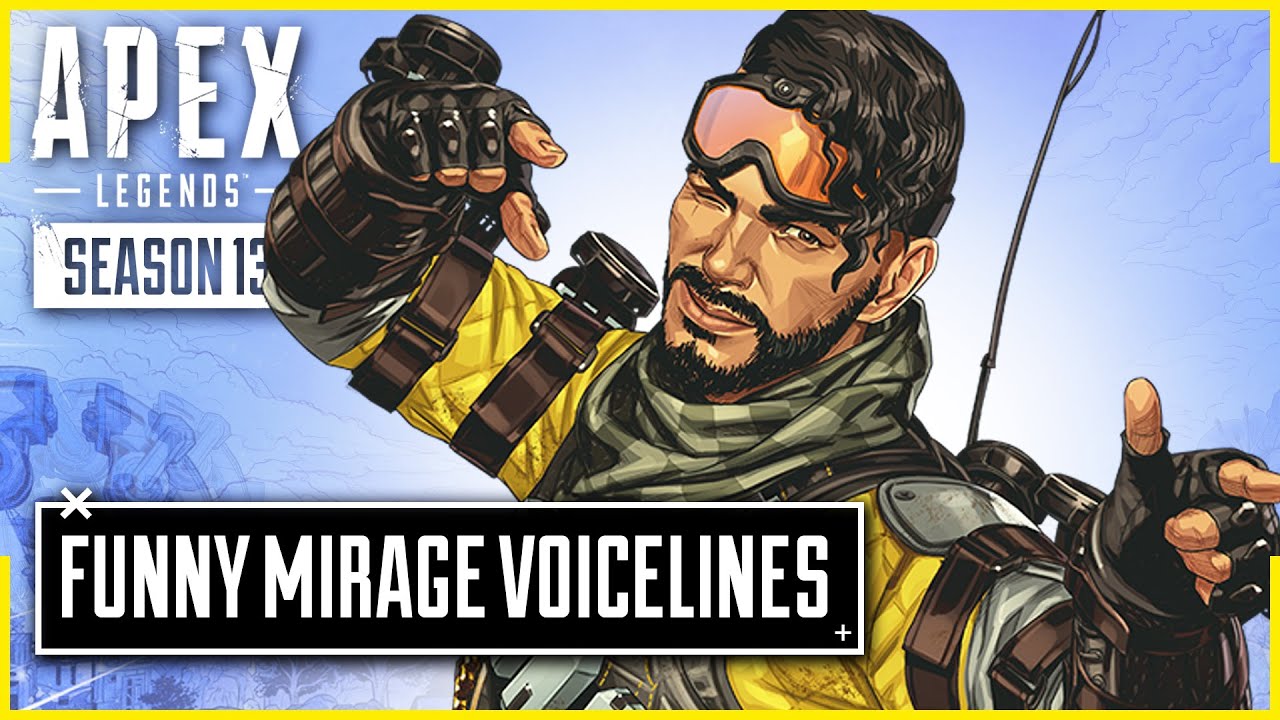 *NEW* Funny Mirage Voicelines - Apex Legends Season 13 - YouTube