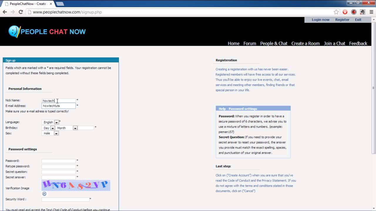 How to Use PeopleChatNow and Talk to Strangers - YouTube