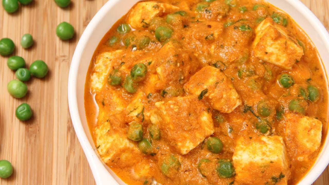 Mutter Paneer - Indian Homemade Maincourse Recipe By Ruchi Bharani ...