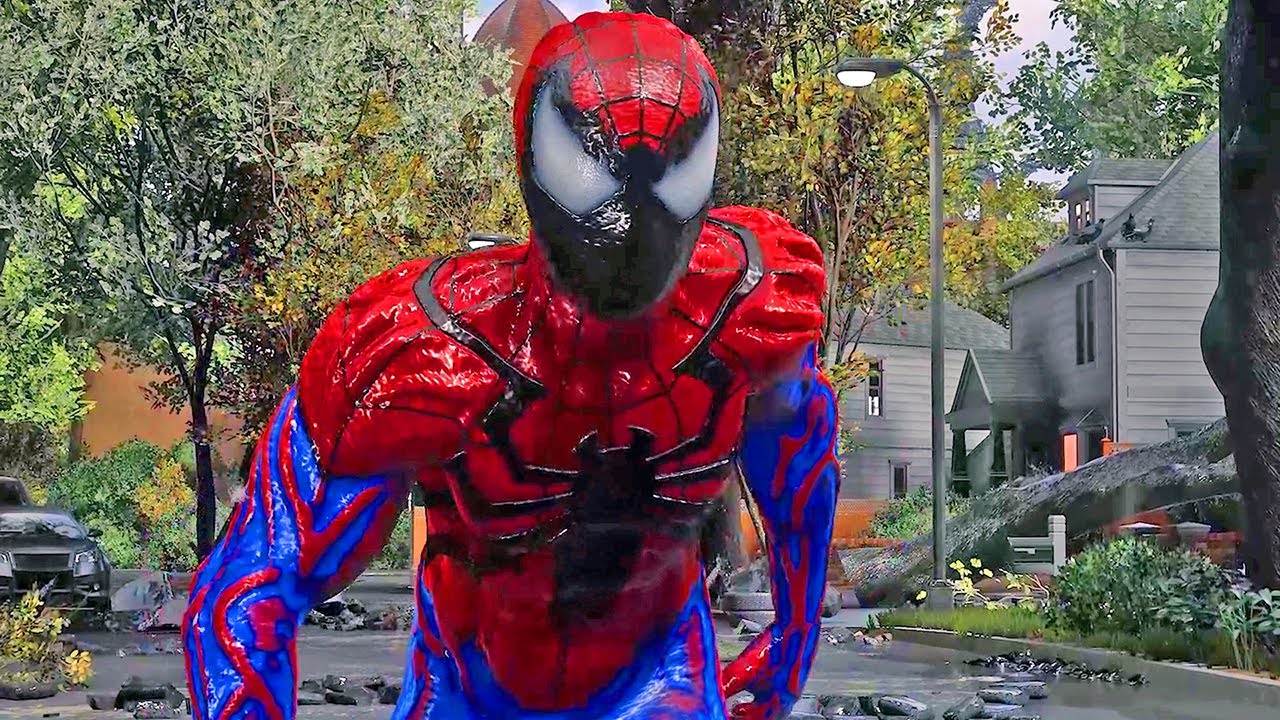 Marvel's Spider-Man 2 Peter Transforms Carnage Suit - YouTube