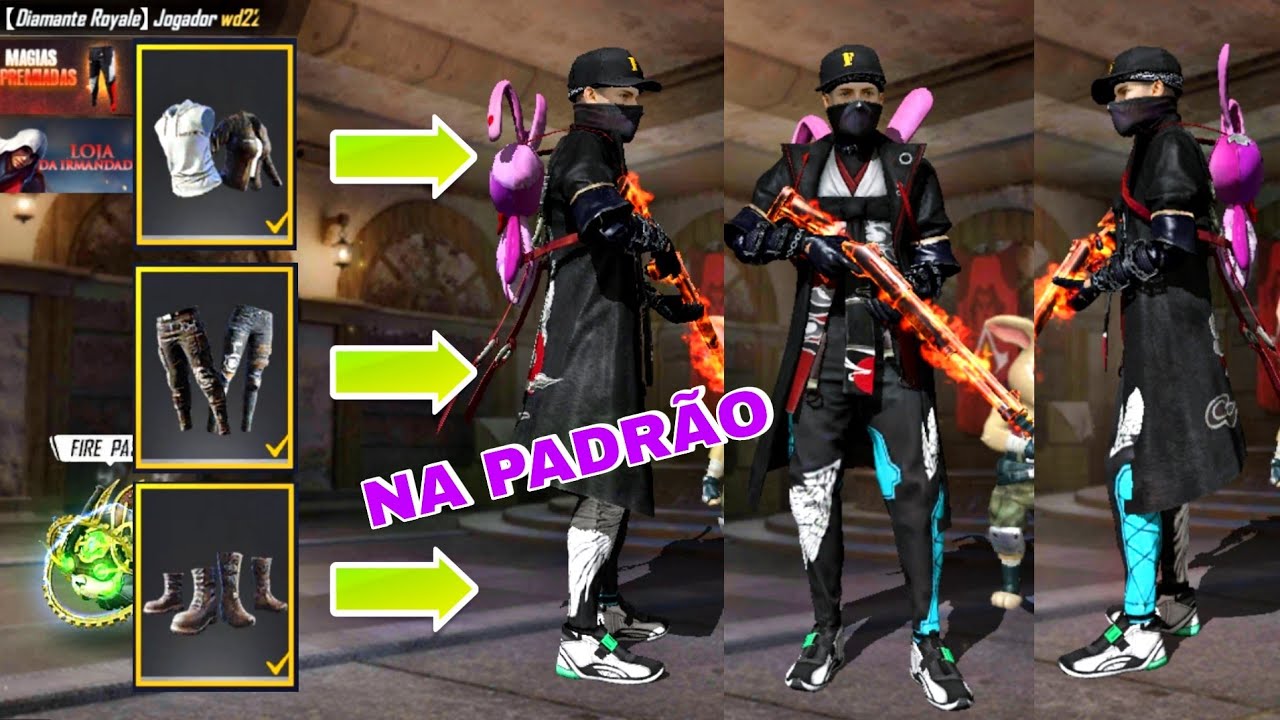 TEXTURA DO MANOMAX NA PADRÃO ATUALIZADA FF - YouTube