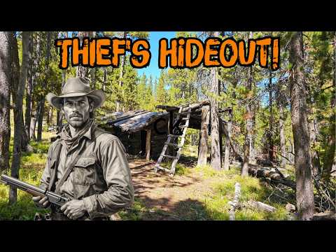 A Robber's Hidden Cabin!