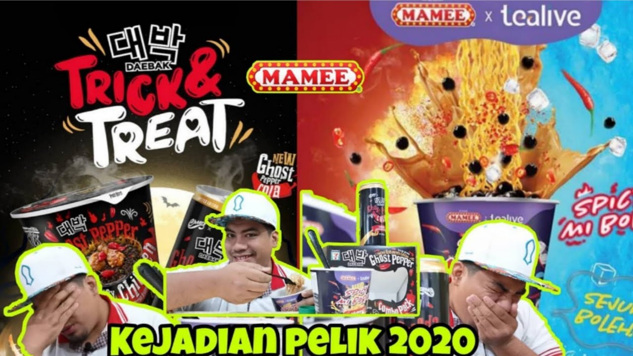 Spicy Mee Boba Azfar Penipu | Limited Halloween Edition Ghost Pepper ...