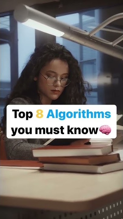 Top 8 Algorithms You Must Know Shorts Algorithms Learndsa Youtube