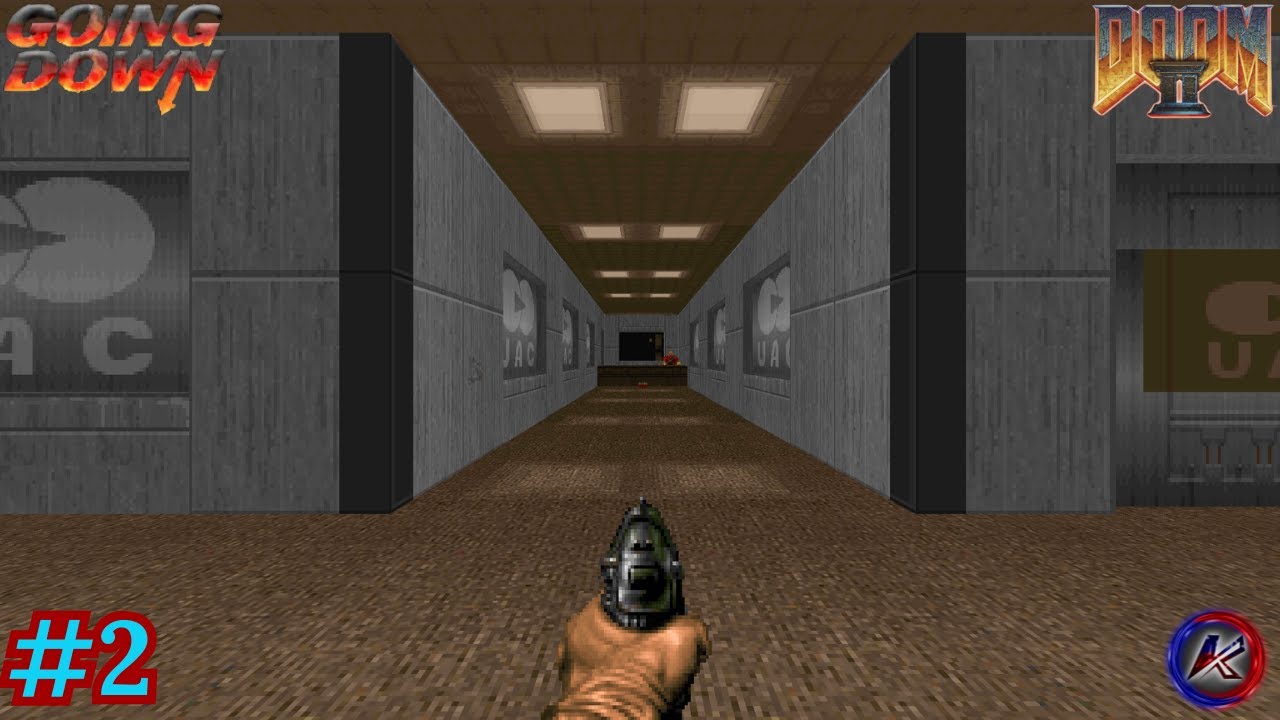 Doom II: Going Down #2 - Evil Admin - Difficulty: Ultra-Violence (100% ...