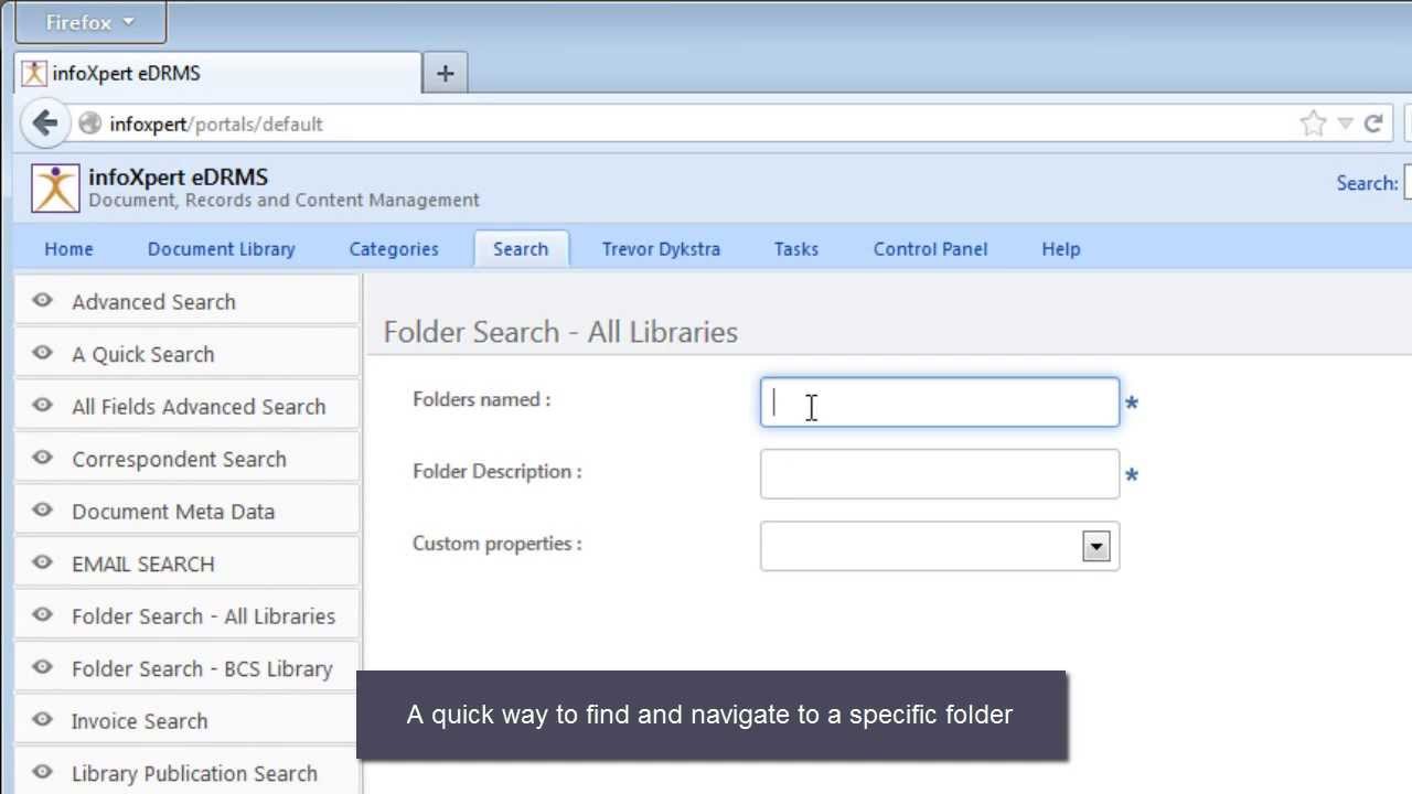 infoXpert eDRMS - Search & Discovery - YouTube