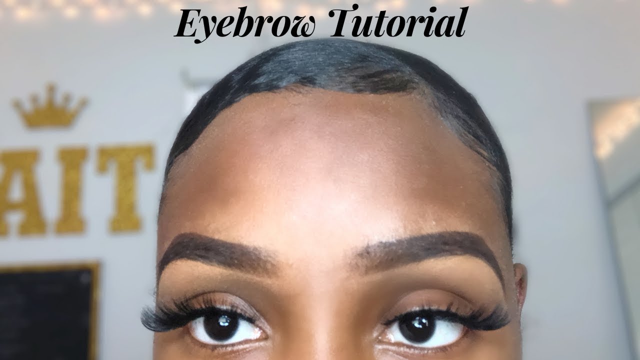 Easy Eyebrow Tutorial 101 - YouTube