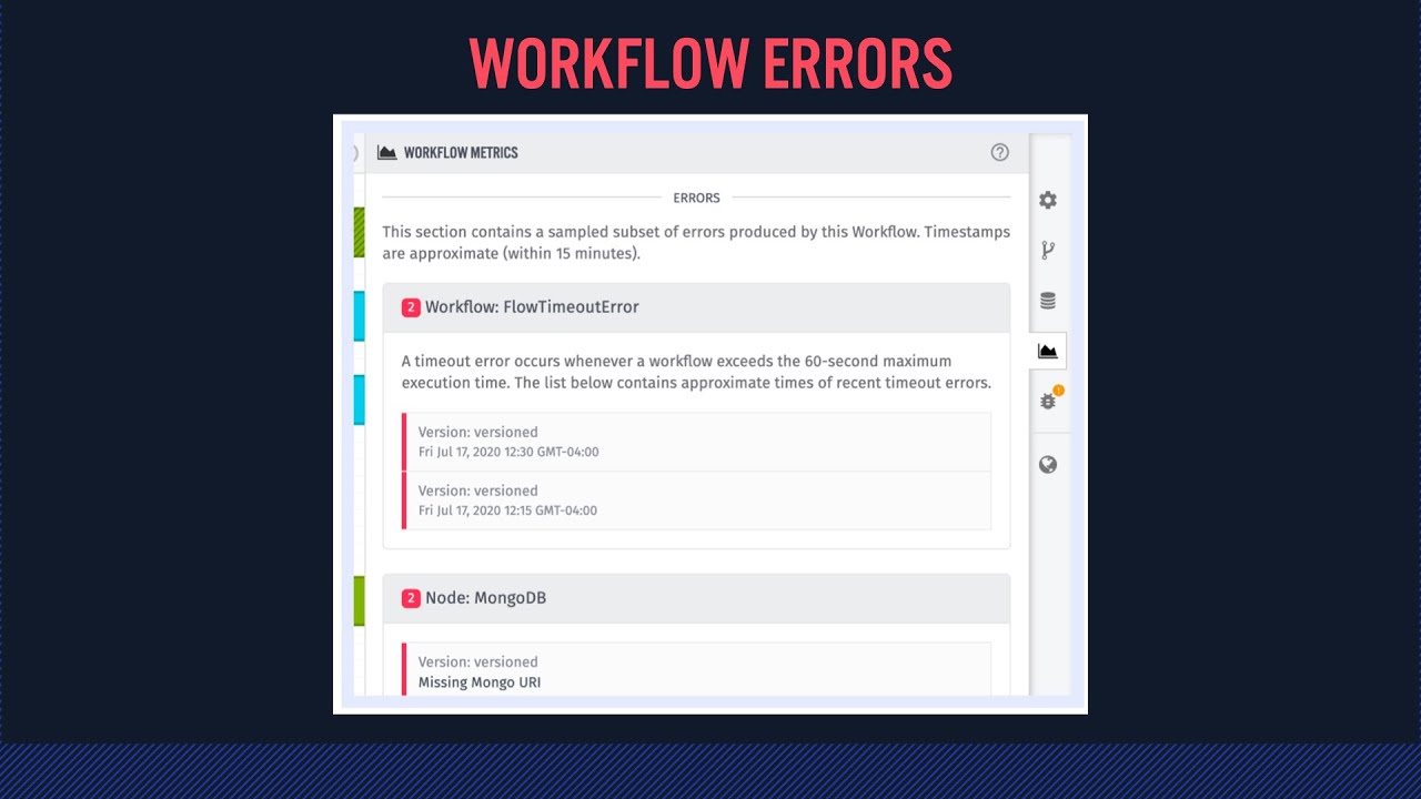 Workflow Errors Overview Youtube 0837
