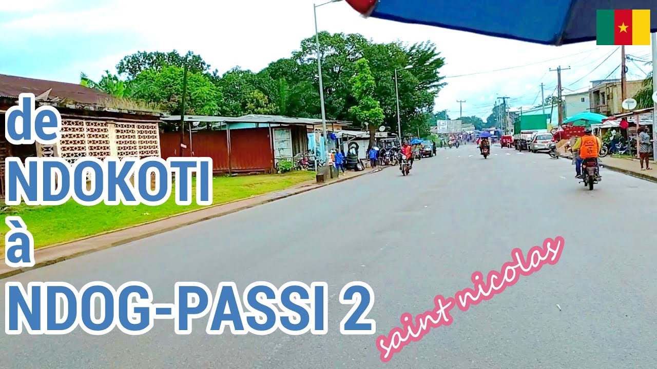 (Douala - Cameroun) De Ndokoti à Ndog-Passi 2 (Saint Nicolas) - Trajet ...