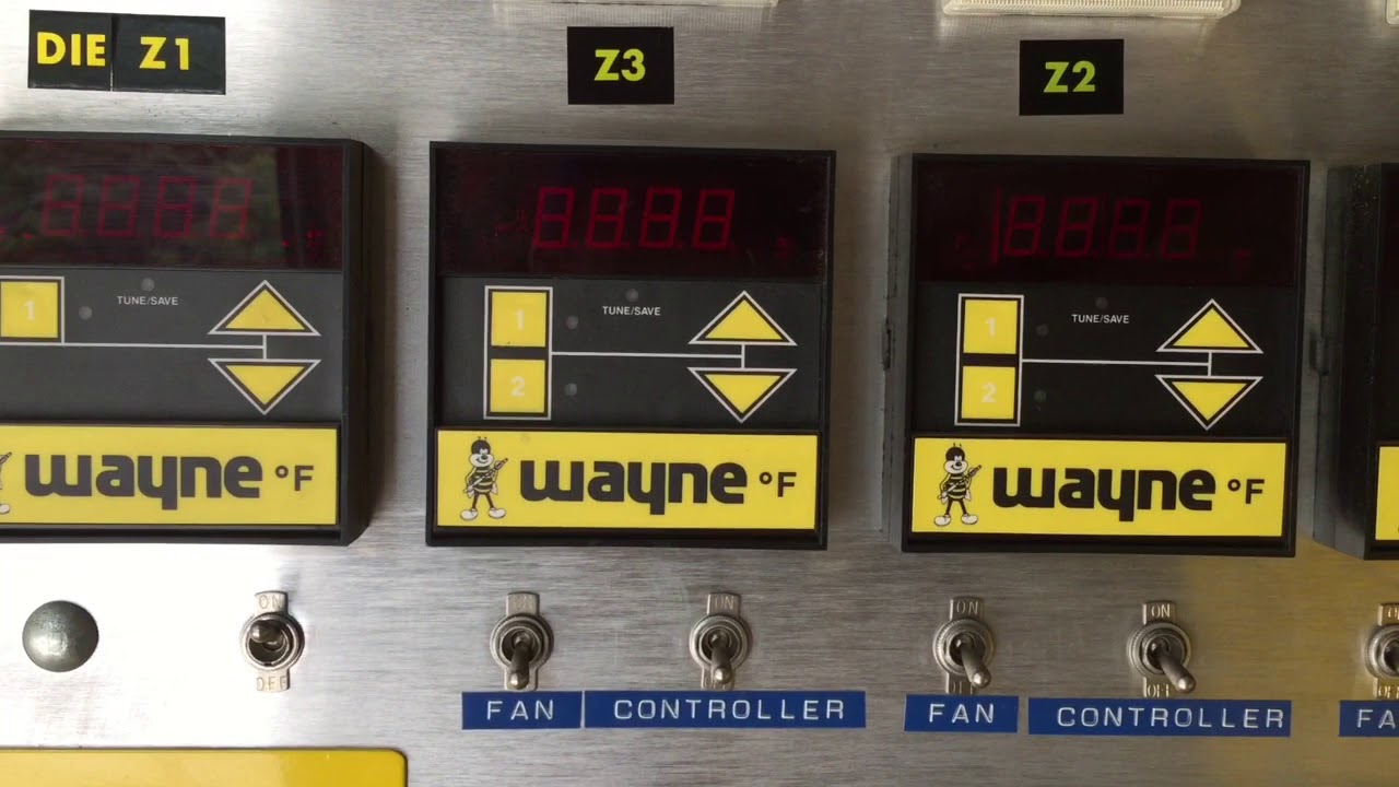 American Rotary, Wayne Extruder Startup - YouTube