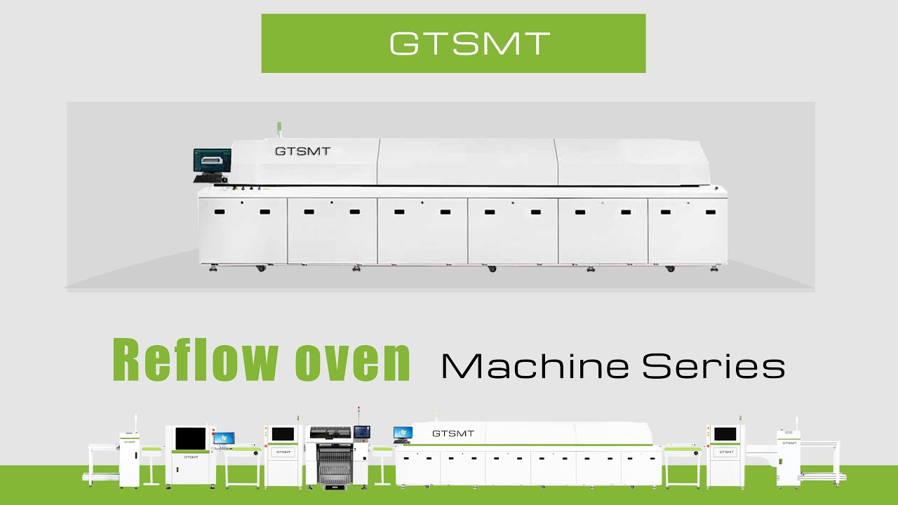 Tailored Reflow oven for SMT assembly line work,GTSMT Multi Temperature ...