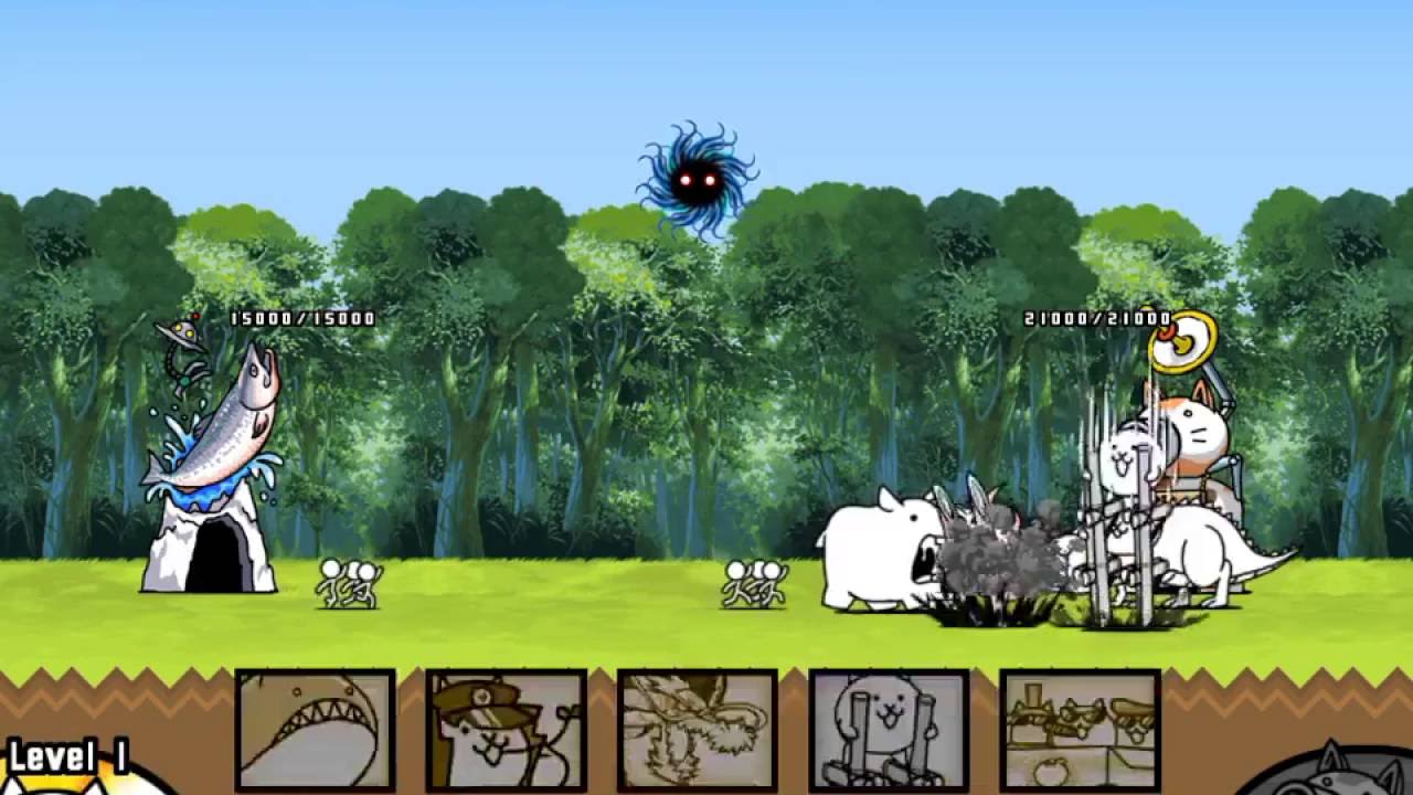 The Evil hippopotamus | The Battle Cats - YouTube