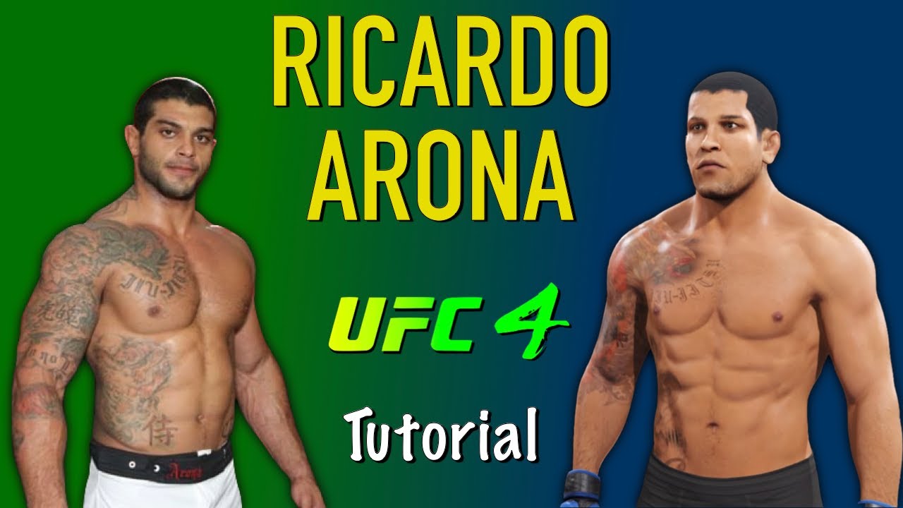 Ricardo "The Brazilian Tiger" Arona || UFC 4 CAF Formula - YouTube
