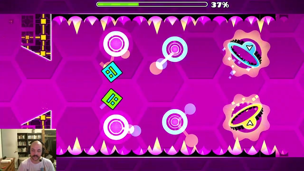 Geometry Dash - Hexagon Force (Practice First) - YouTube