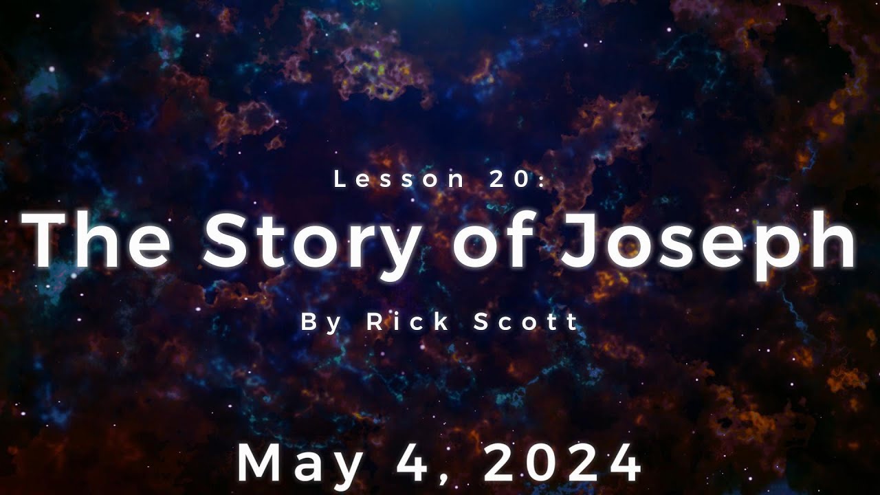 Moriel Kids Lesson 20: The Story of Joseph (Genesis 37:3-11, 17b-36, 39 ...