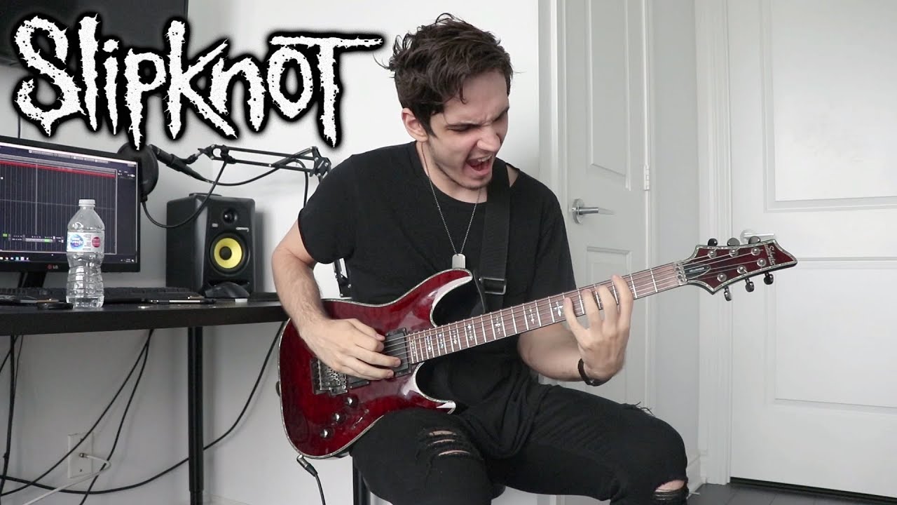 Slipknot | All Out Life | GUITAR COVER (2018) - YouTube
