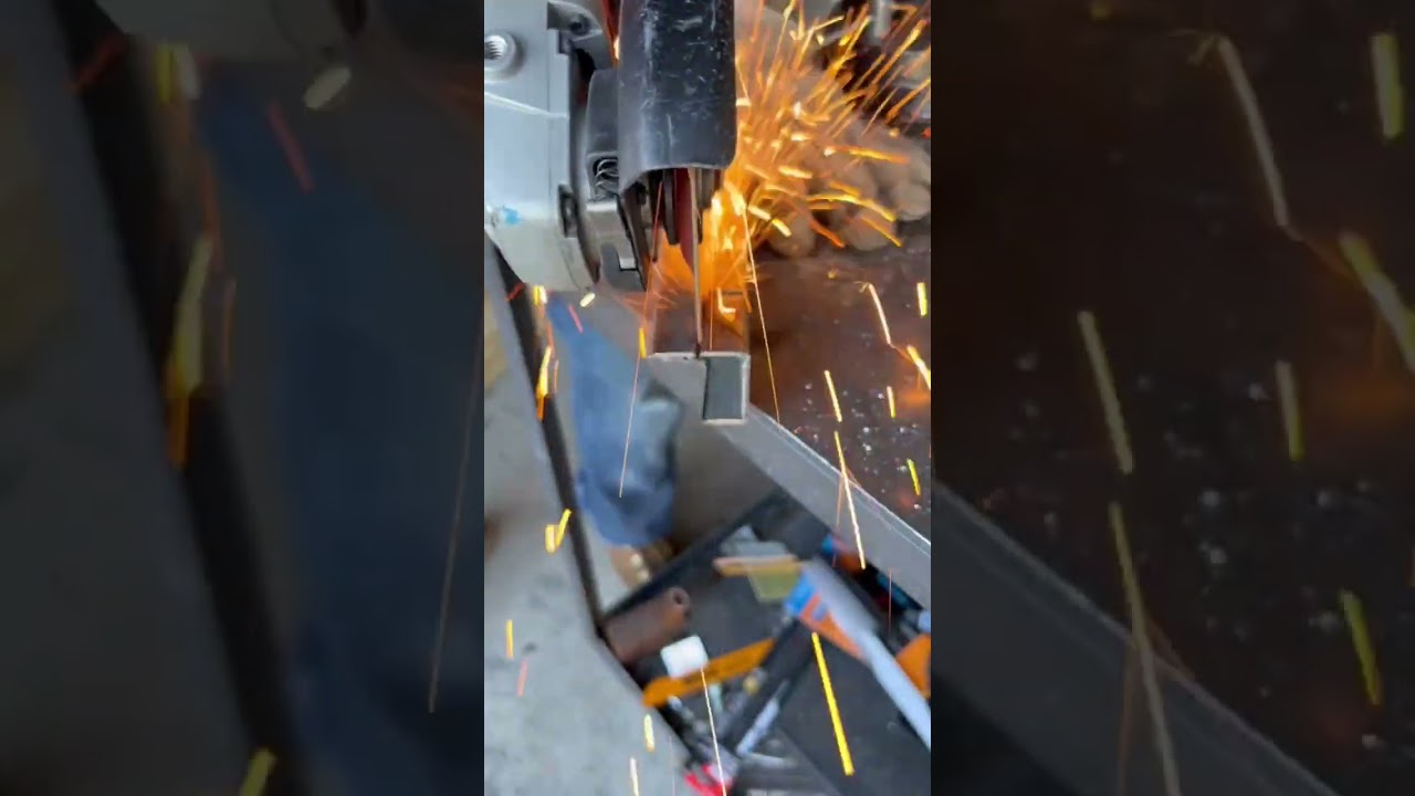 How to make a cap on square tubing - YouTube